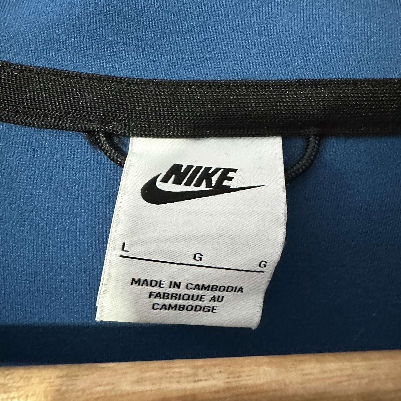 Men’s blue nike tech jacket size L Very good... - Depop