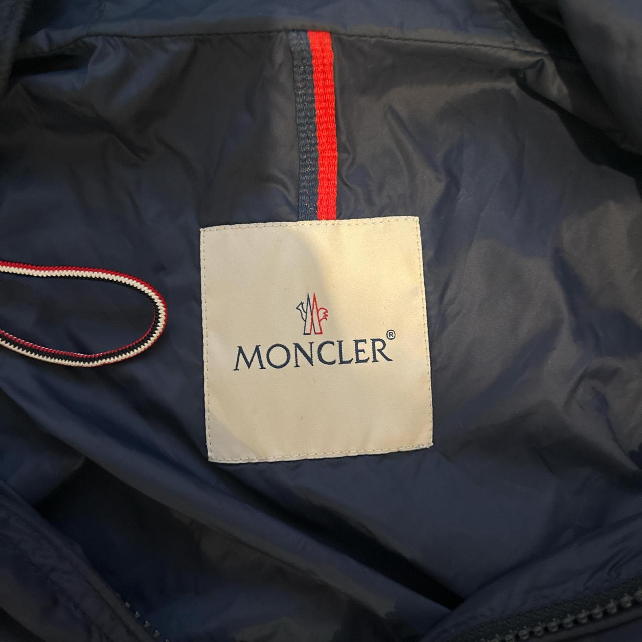 Authentic moncler jacket worn a couple times in very... - Depop