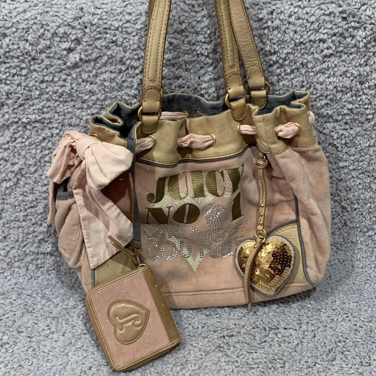 Juicy couture Y2k RARE Day Dreamer leather... - Depop