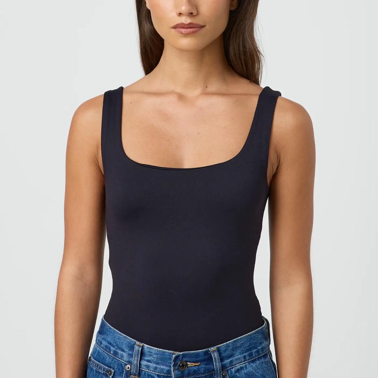 GLASSONS 🍸 Supersoft Square Neck Bodysuit SIZE... - Depop