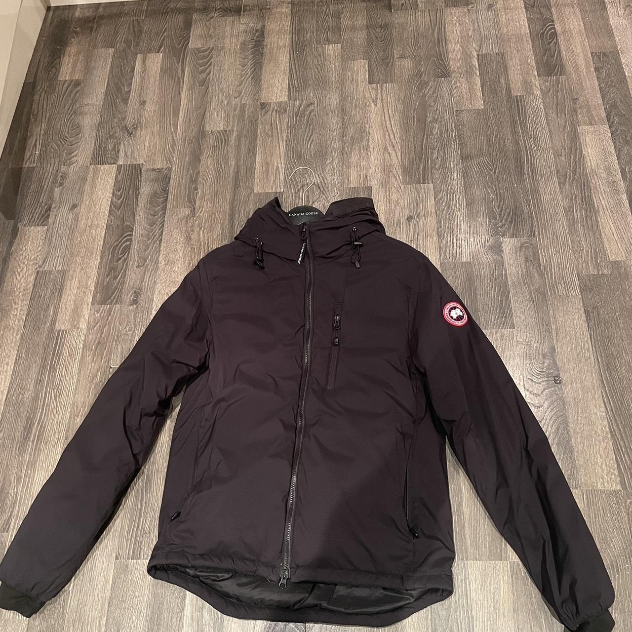 Canada Goose coat size small black. This coat is... - Depop