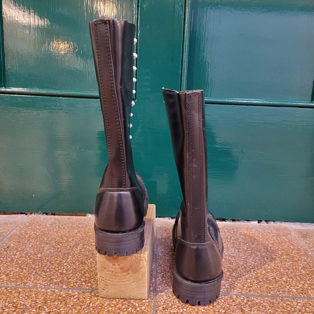 Underground London 14 Hole Black Ranger Boots Size 3... | Depop