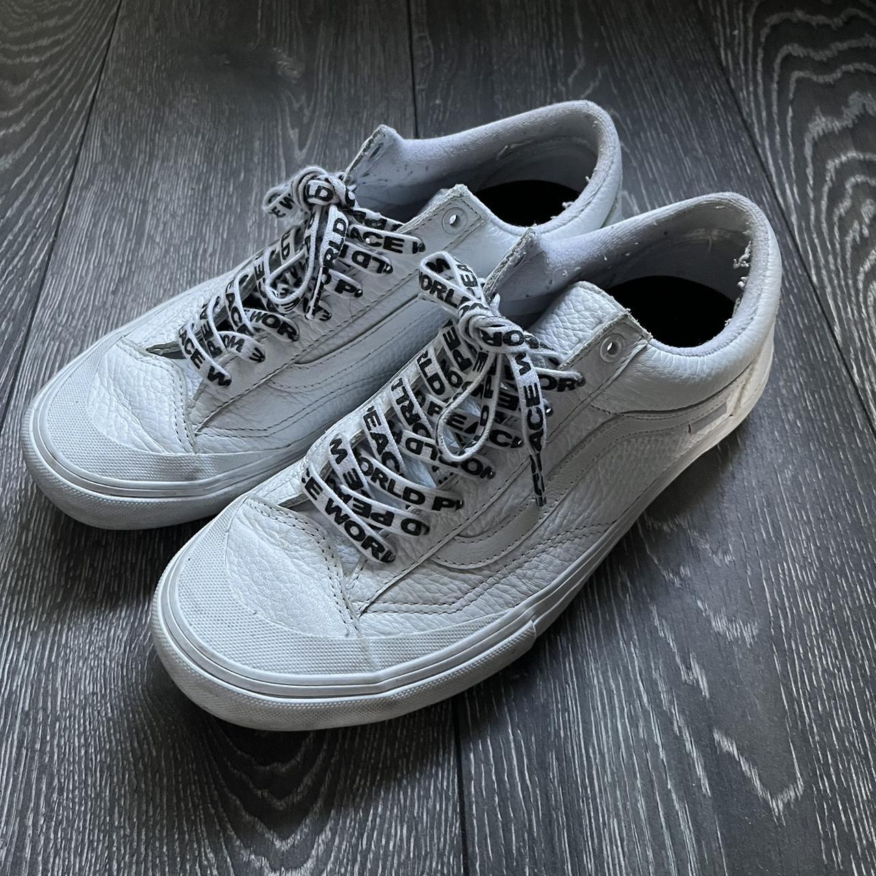 VANS JUSTIN HENRY world peace limited edition old... - Depop