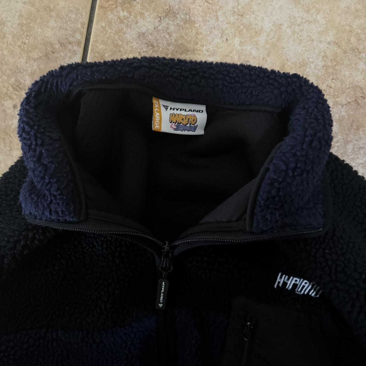 Obito Uchica Hypland Sherpa Jacket Size xxl, true... - Depop