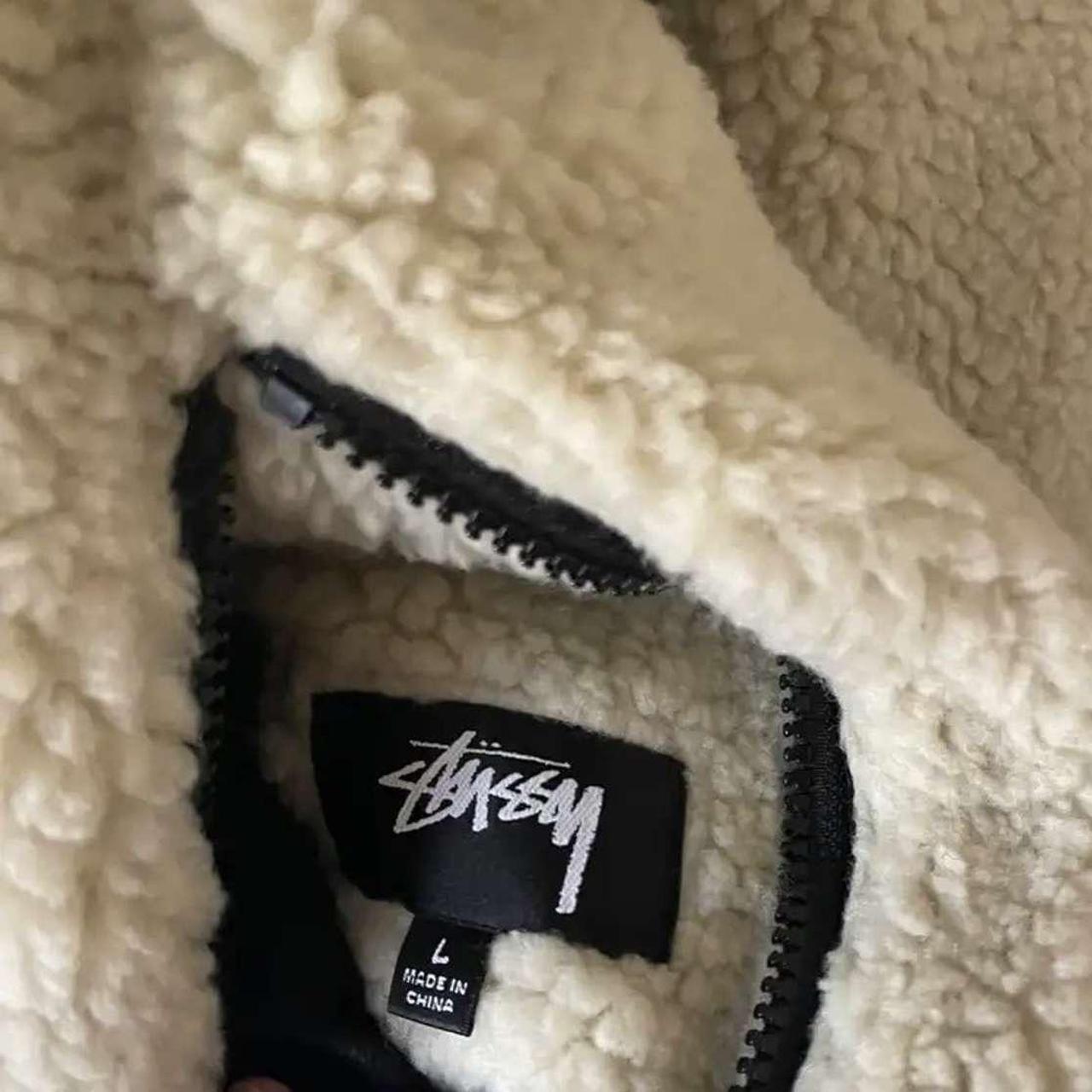 STUSSY 8 BALL SHERPA FLEECE “ Size - LARGE (fits... - Depop