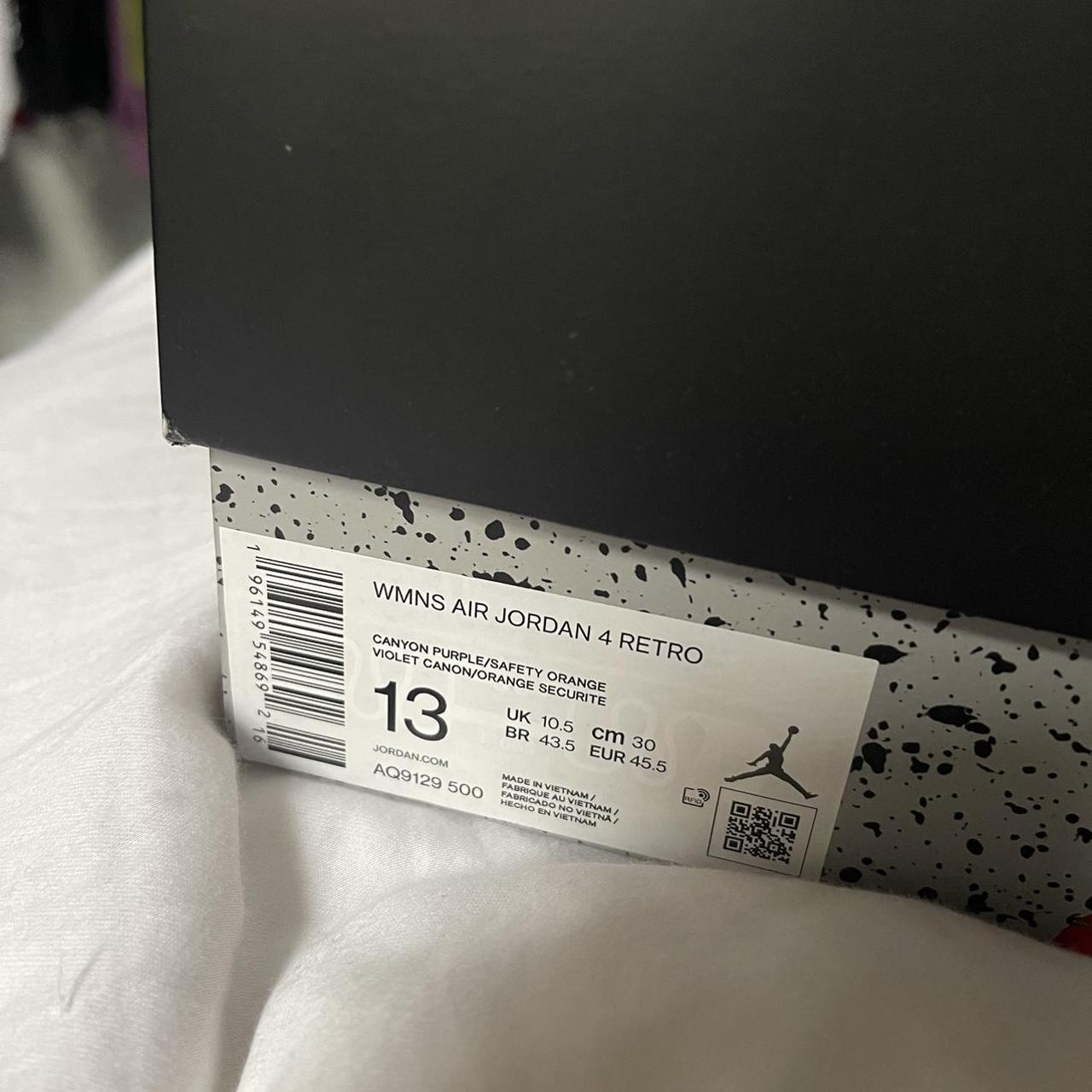 Woman’s Air jordans 4 retro Brand new with box never... - Depop