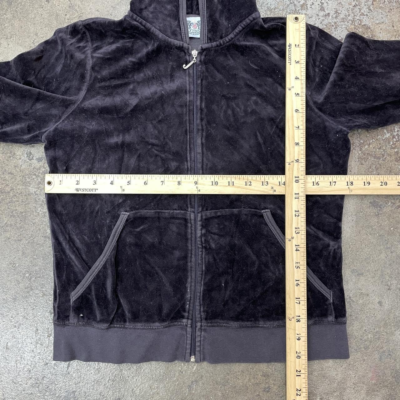 vintage Y2K juicy couture velour zip up hoodie... - Depop
