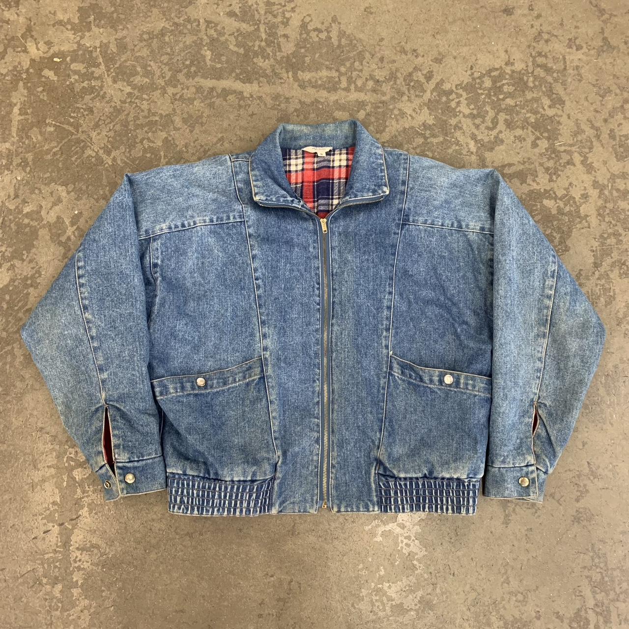 American Vintage Men's Blue Jacket | Depop
