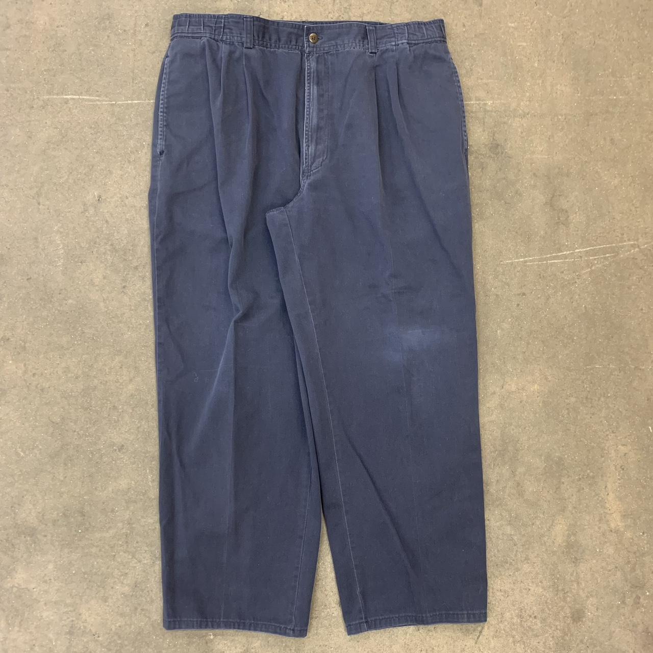 vintage 90s Bugle Boy Co baggy fit casual work wear... - Depop