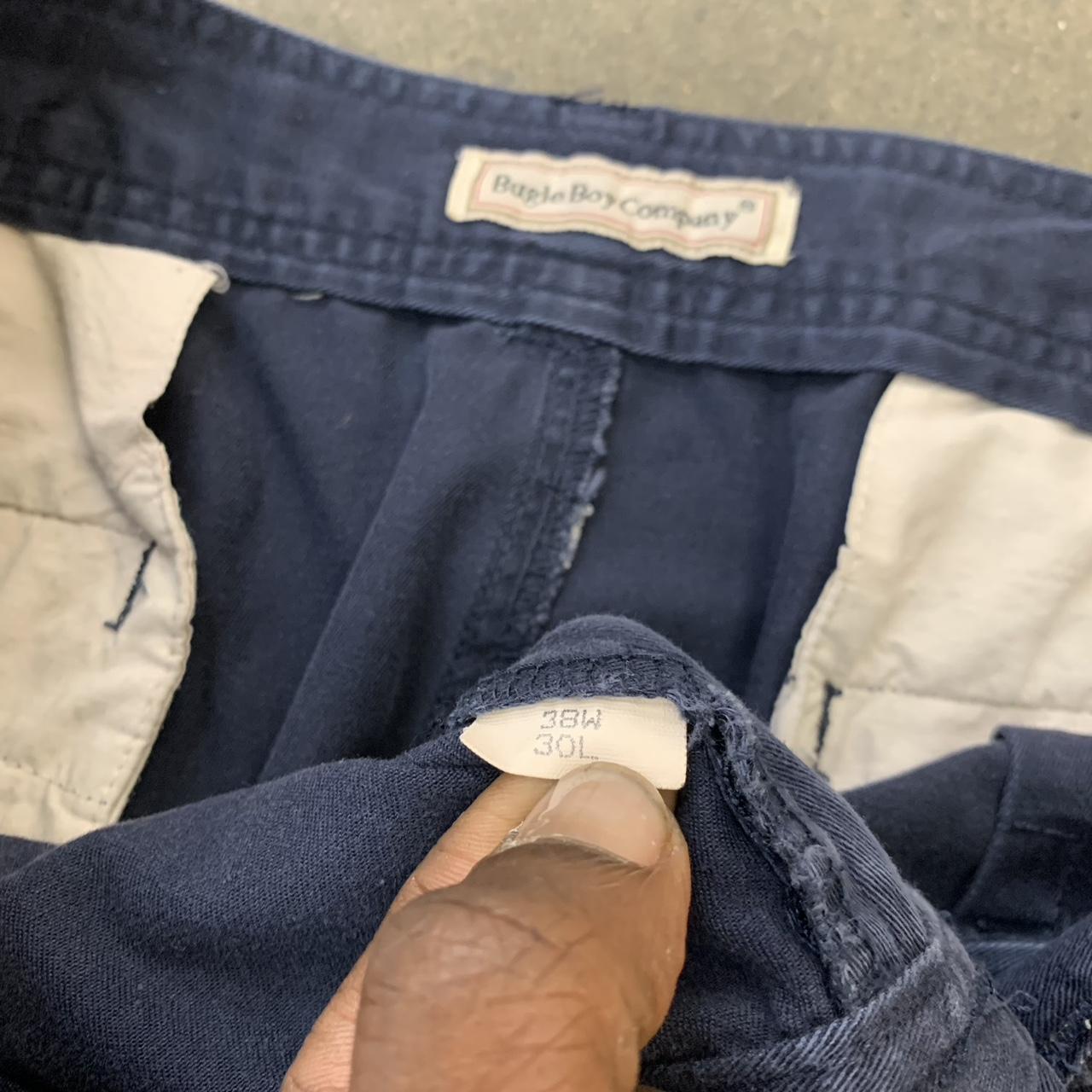 vintage 90s Bugle Boy Co baggy fit casual work wear... - Depop