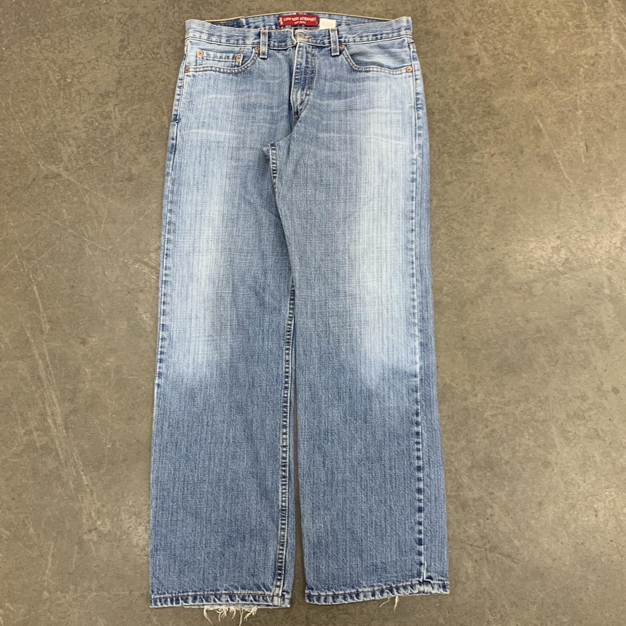 vintage 90s Levi’s 529 low rise light wash skater... - Depop