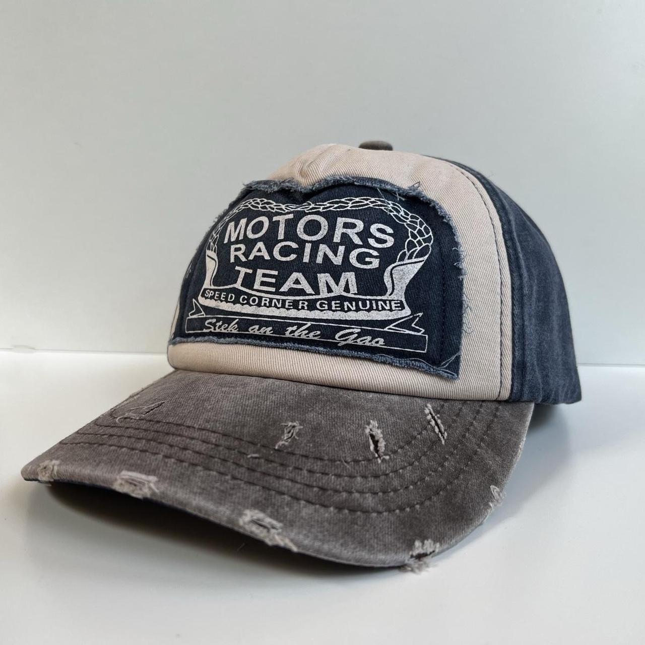 vintage y2k retro style motors racing team... - Depop