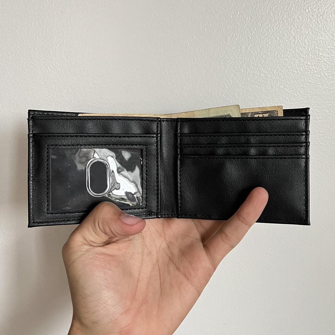 y2k 2000s skull pile grunge heavy metal punk wallet... - Depop