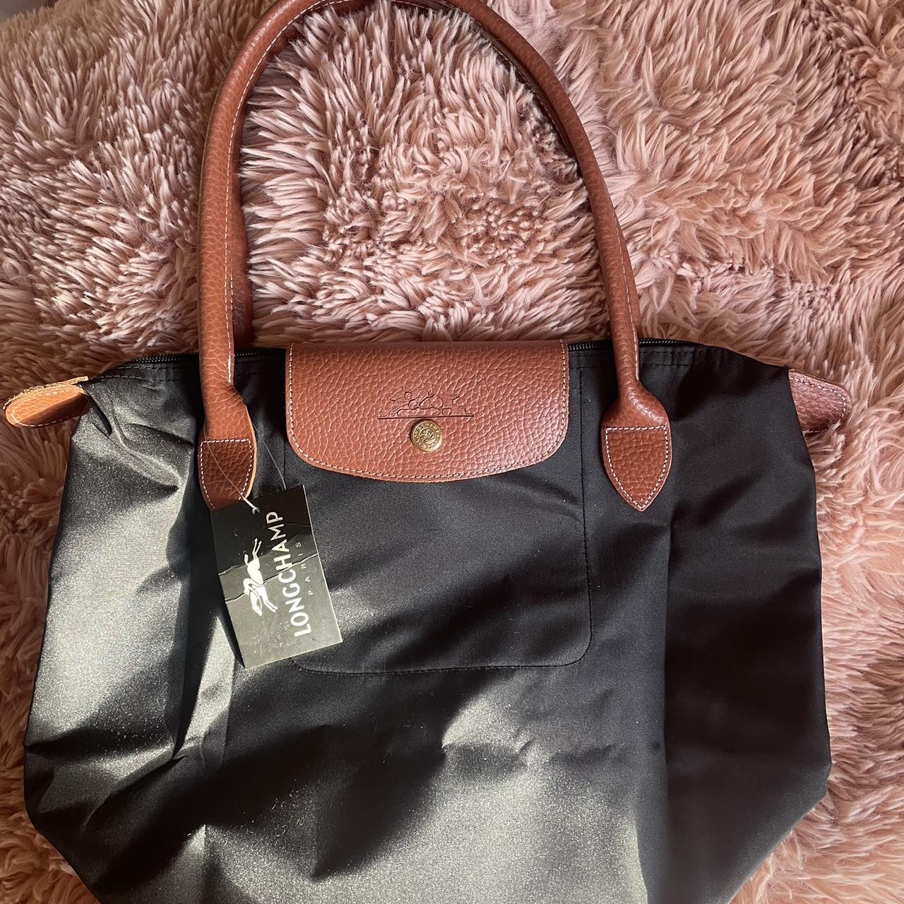 Brand new black long champ bag small Open to offers - Depop