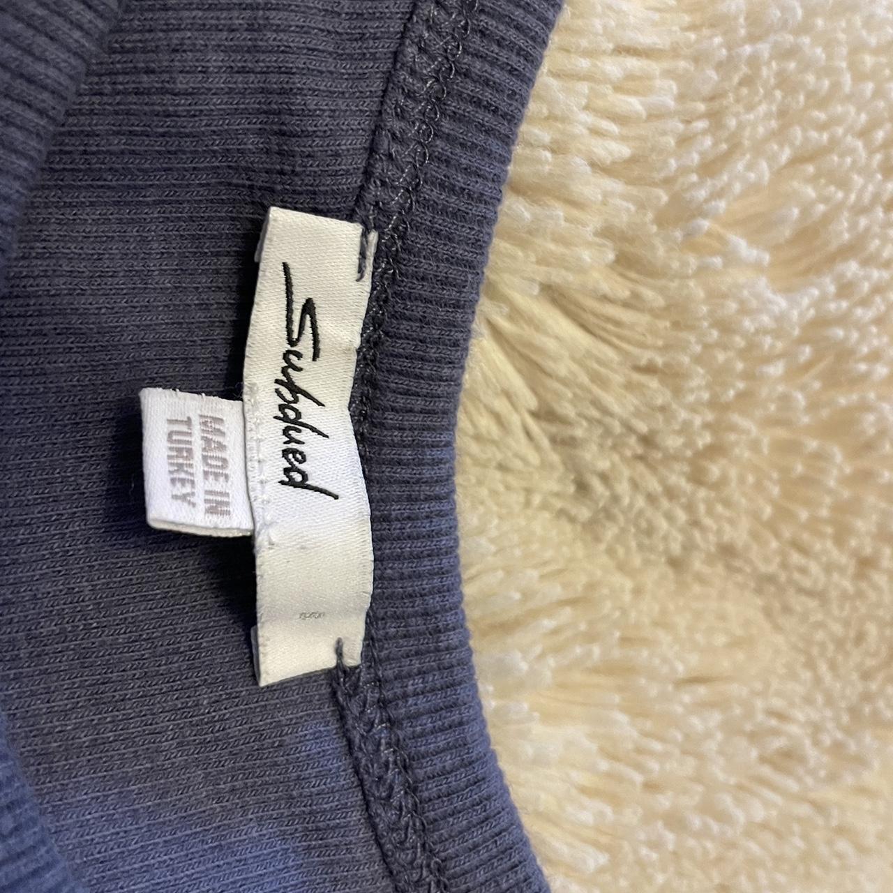 Subdued Dark Blue Navy Top Size S Great... - Depop