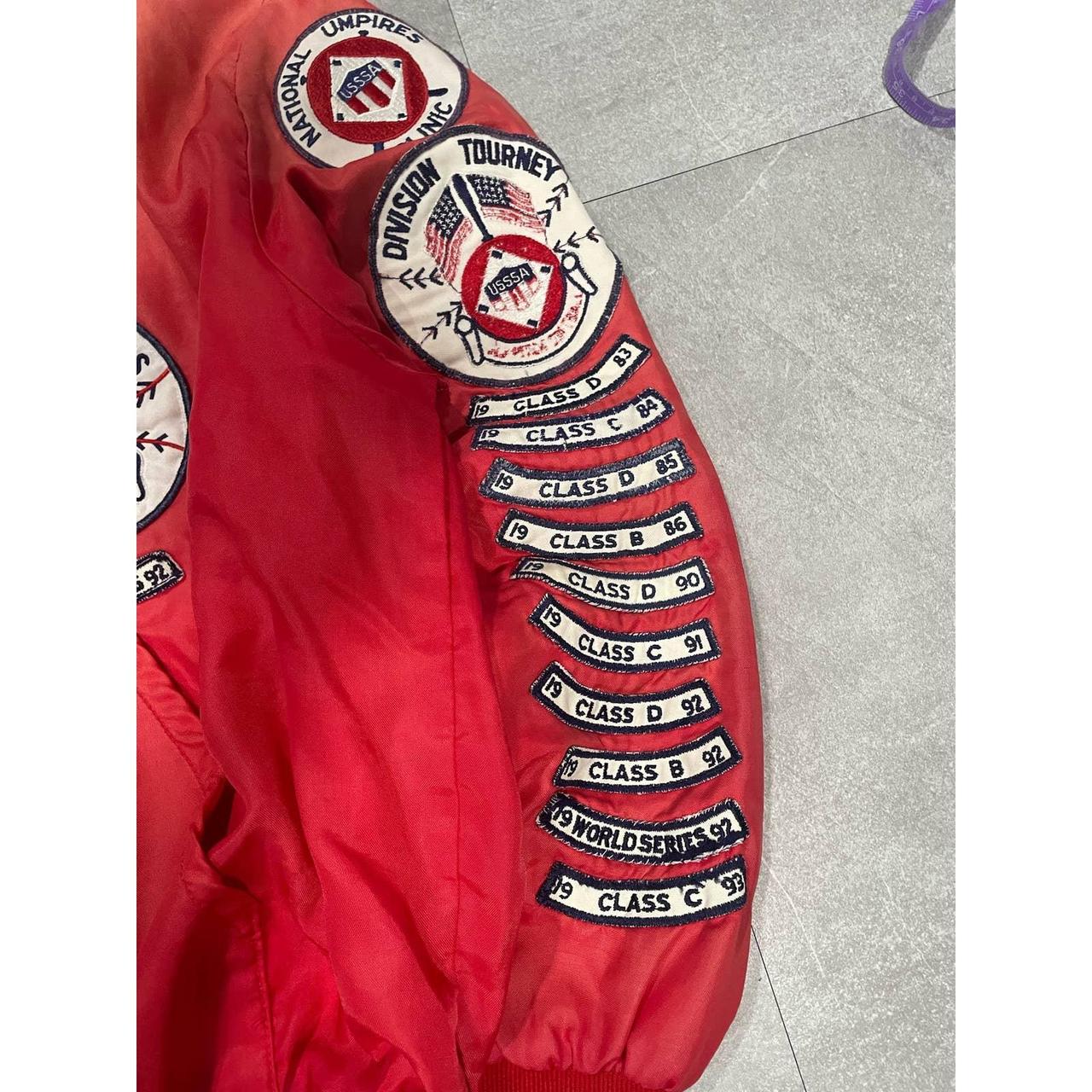 Vintage USSA hall of fame umpires jacket patches all... - Depop