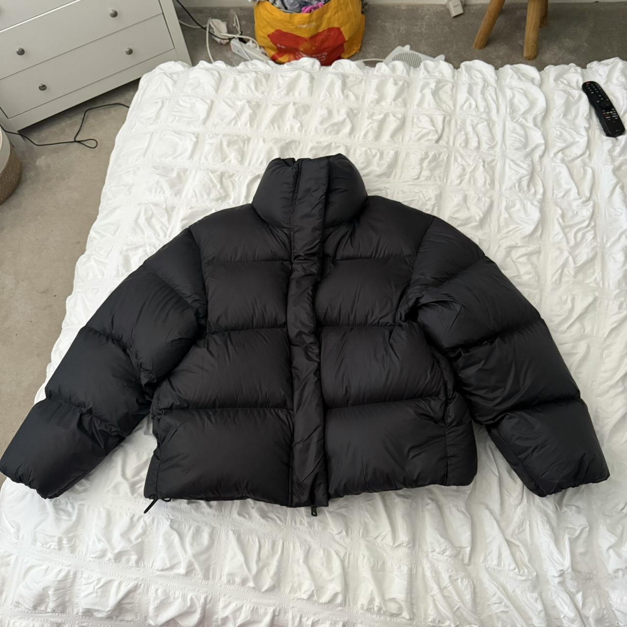 Weekday oversized 100% down puffer -only worn once... - Depop