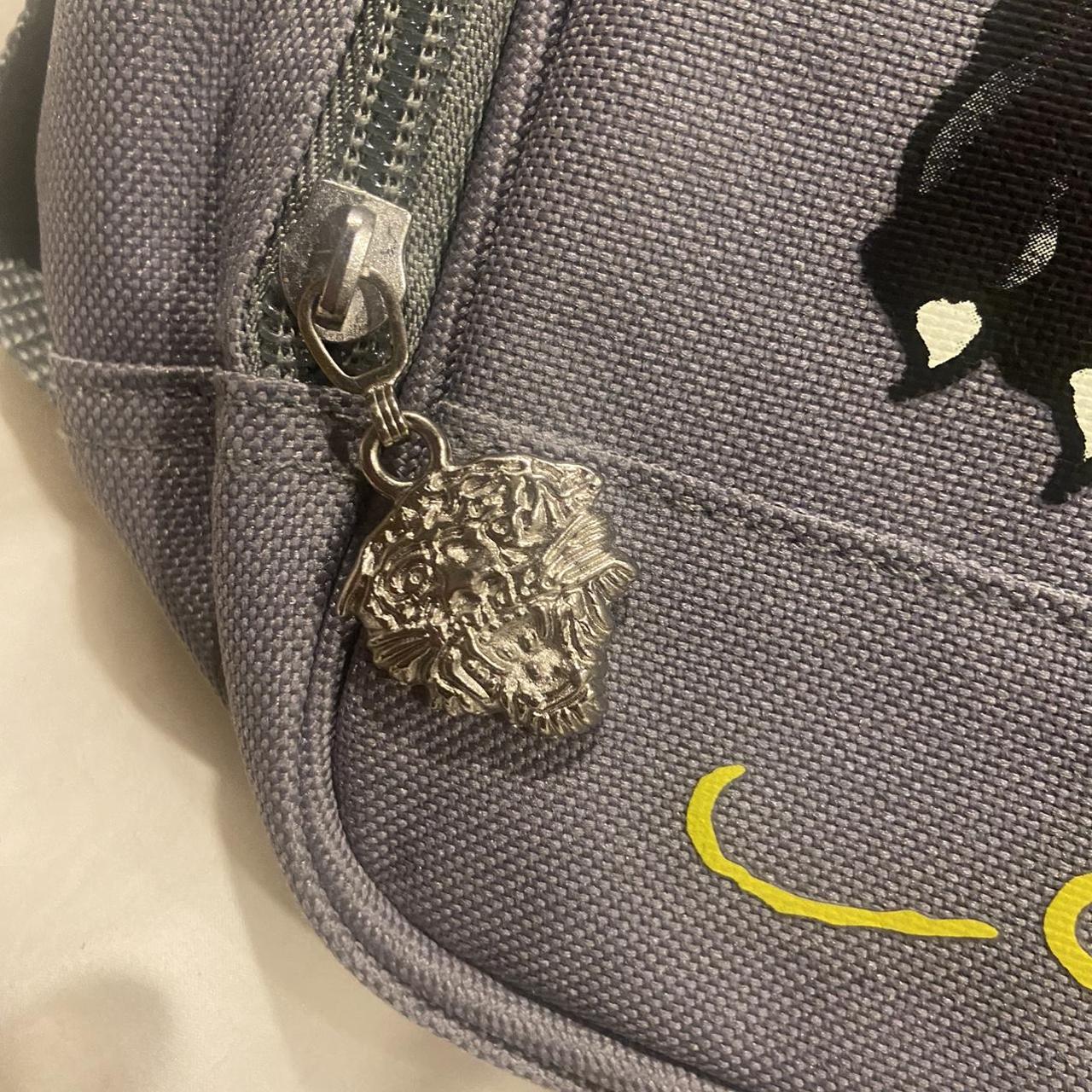 Ed Hardy Men's Grey and Black Bag | Depop