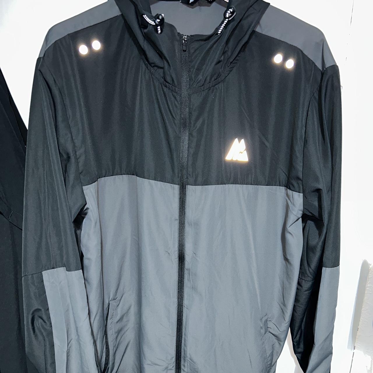 Montirex Light Jacket Size Large Black/Grey - Depop