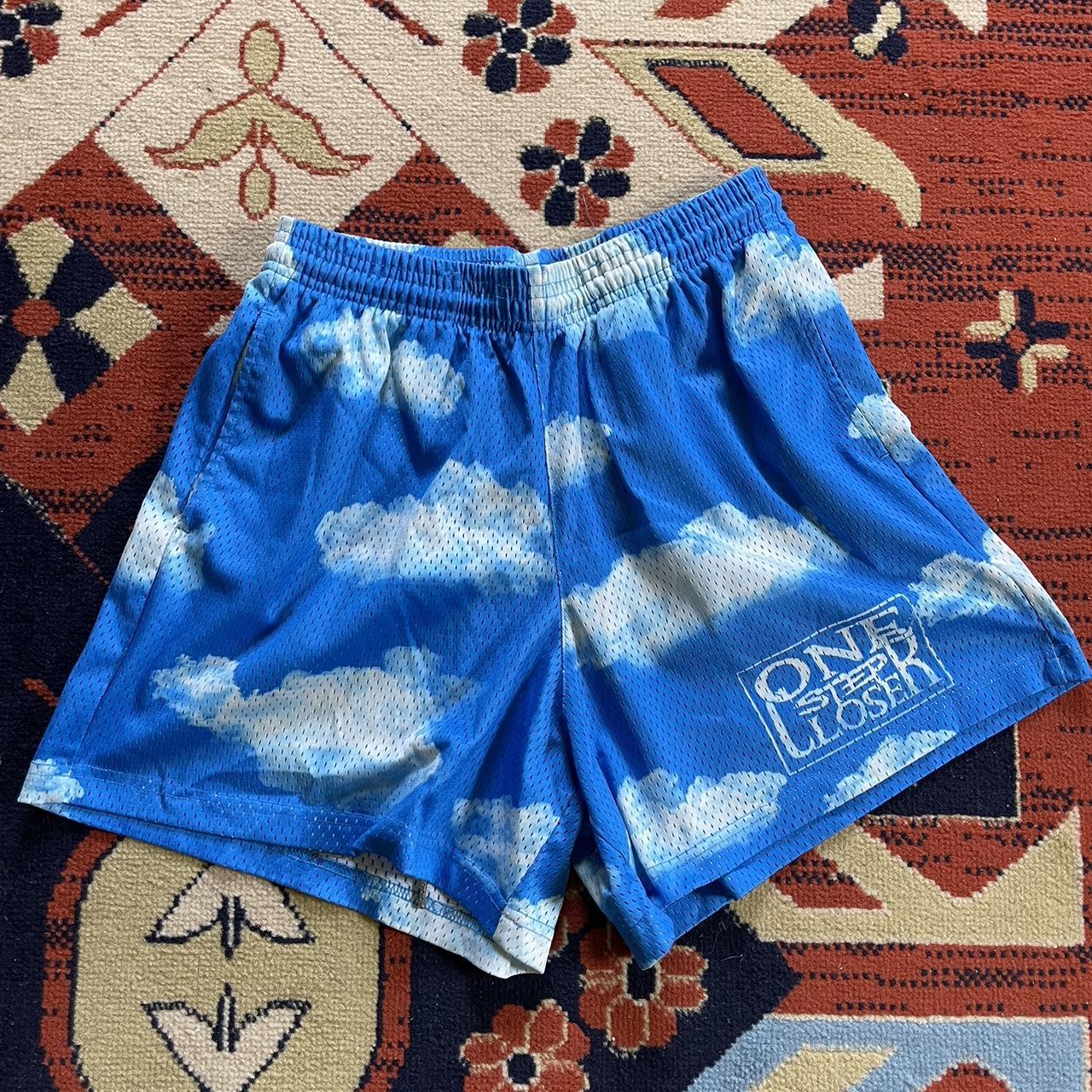 Gold Set Merch One Step Closer shorts. Size medium.... - Depop