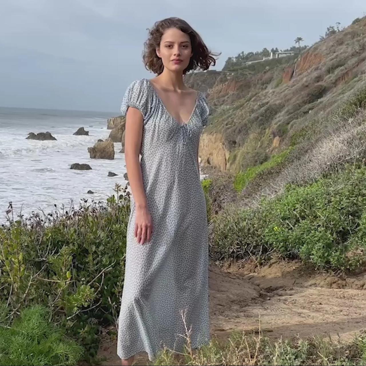 Doen Sofia Dress Bluebell Hillside Bloom Size... - Depop