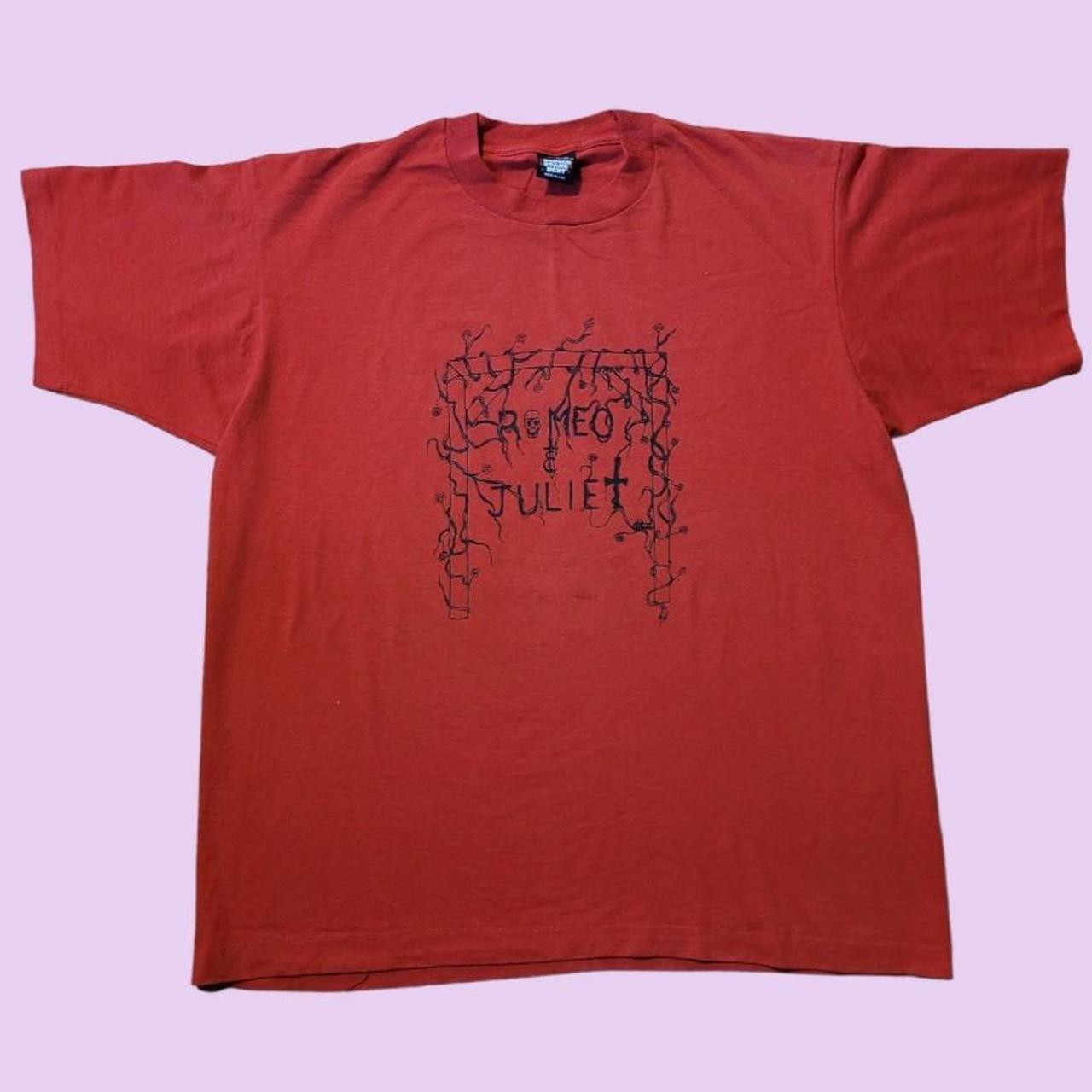 Men's Red and Black T-shirt | Depop