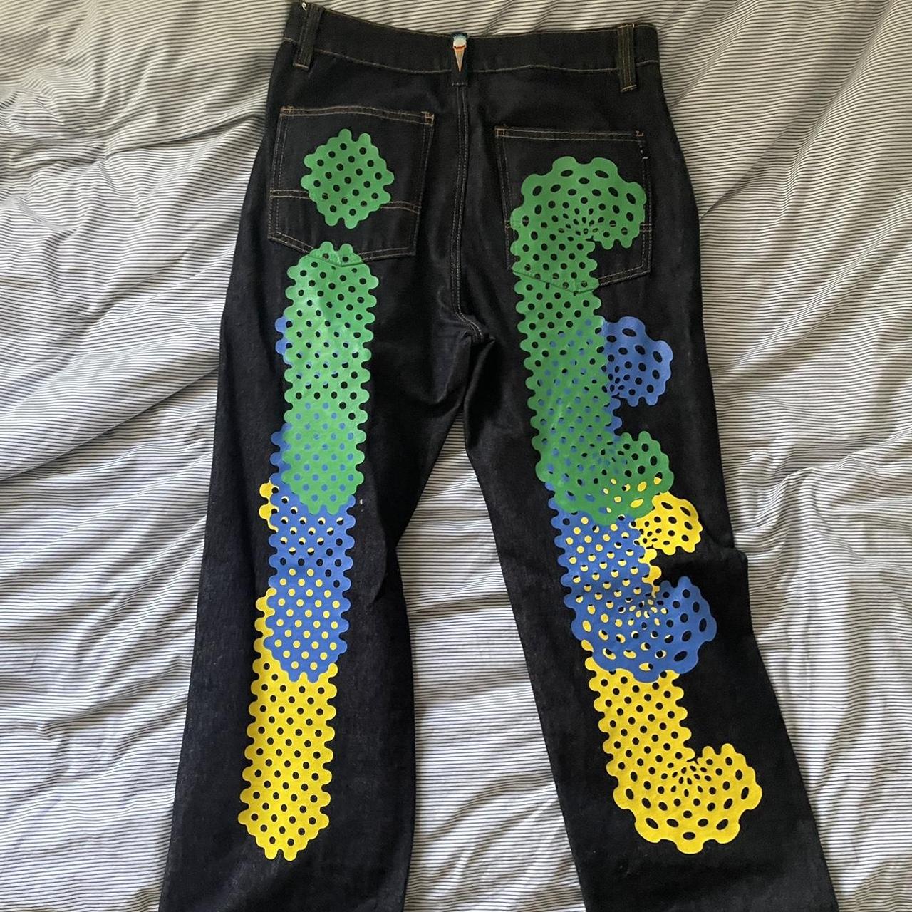Billionaire boys club ice cream jeans Worn once, no... - Depop