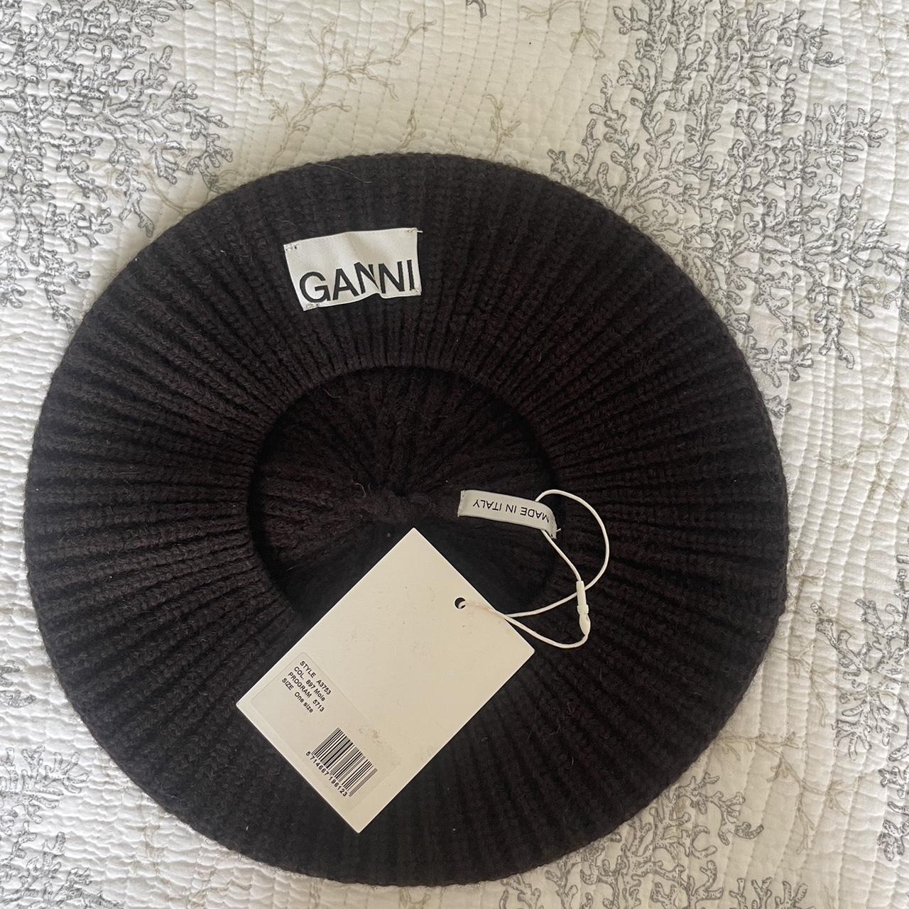 GANNI hat perfect condition with tag authentic... - Depop