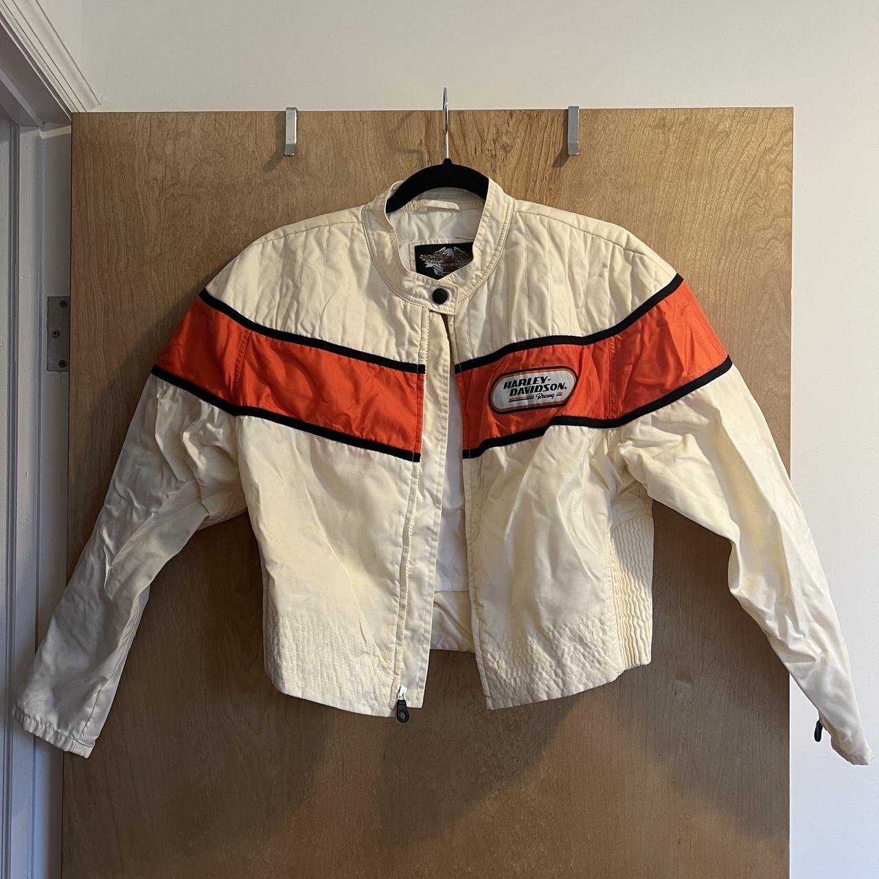 Vintage Harley Davidson racing jacket Great condition! - Depop