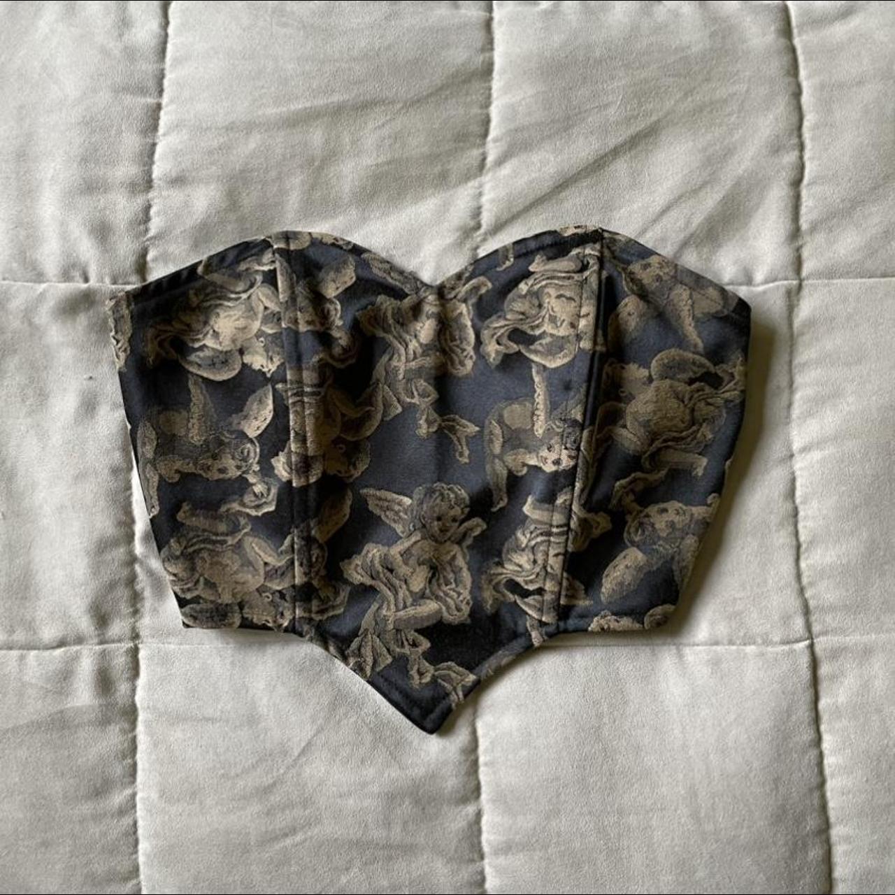 cute rococo corset purchased at melrose trading post... - Depop