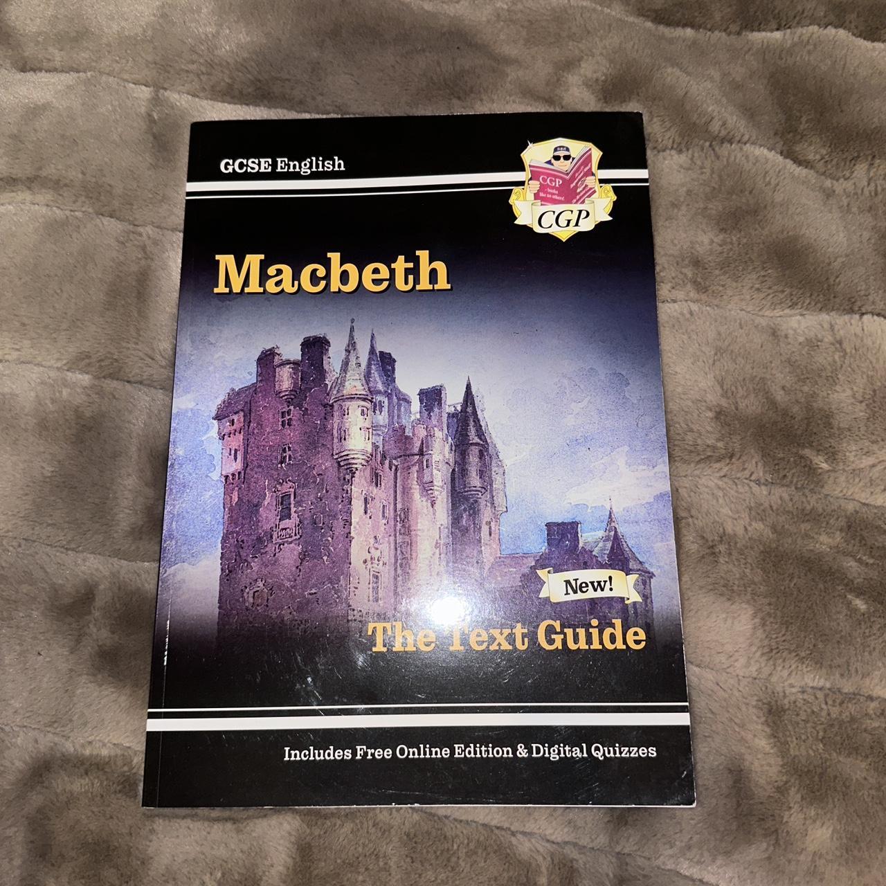 Macbeth GCSE English text book #GCSEEnglish... - Depop