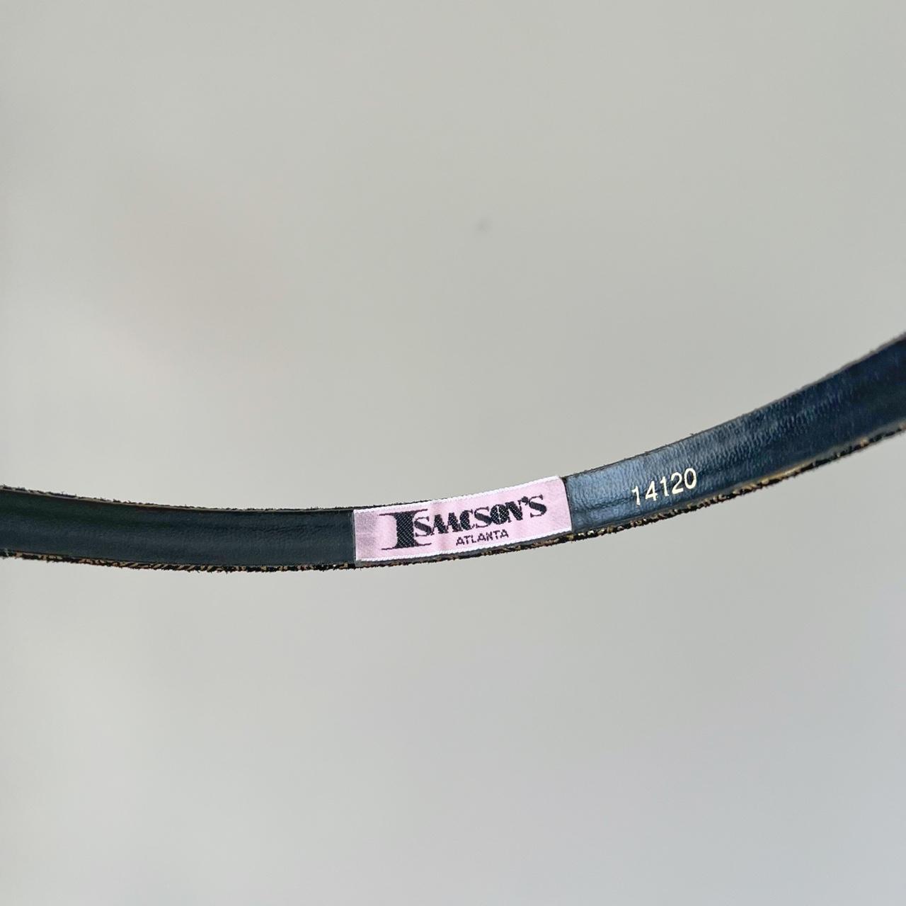 Vintage thin and dainty belt by IsaacSon’s. Made in... - Depop