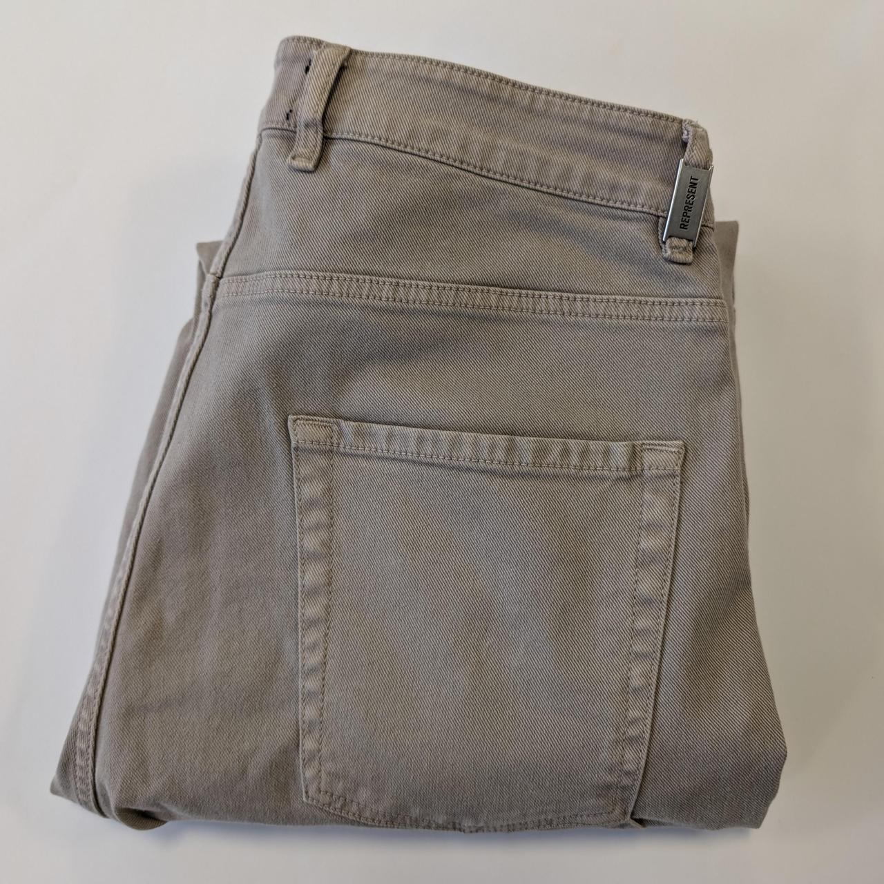 Represent Carpenter Pant Ecru/Cream Size 36 Size 36... - Depop