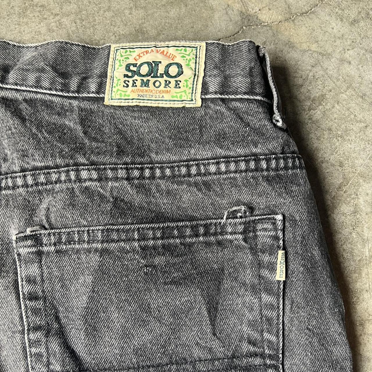 🕷️Solo Semore Jorts🕷️ 🕷️levi’s like 🕷️black... - Depop