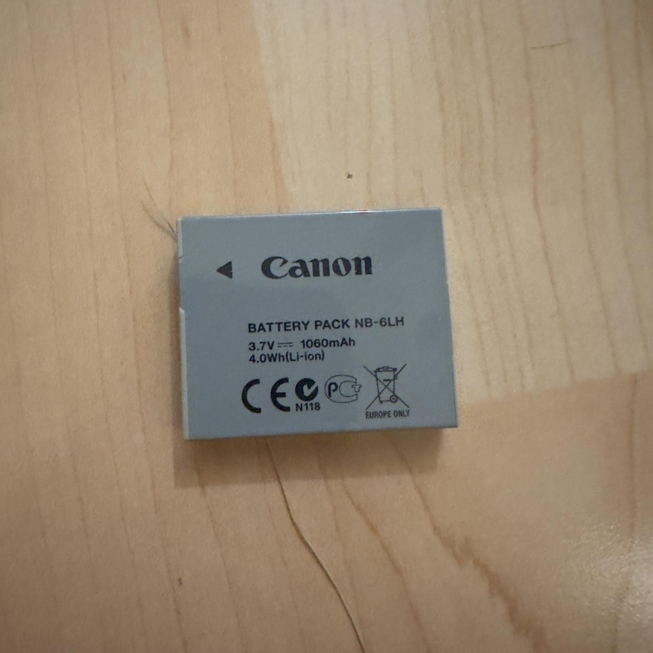 Canon battery pack NB-6LH genuine charged battery - Depop