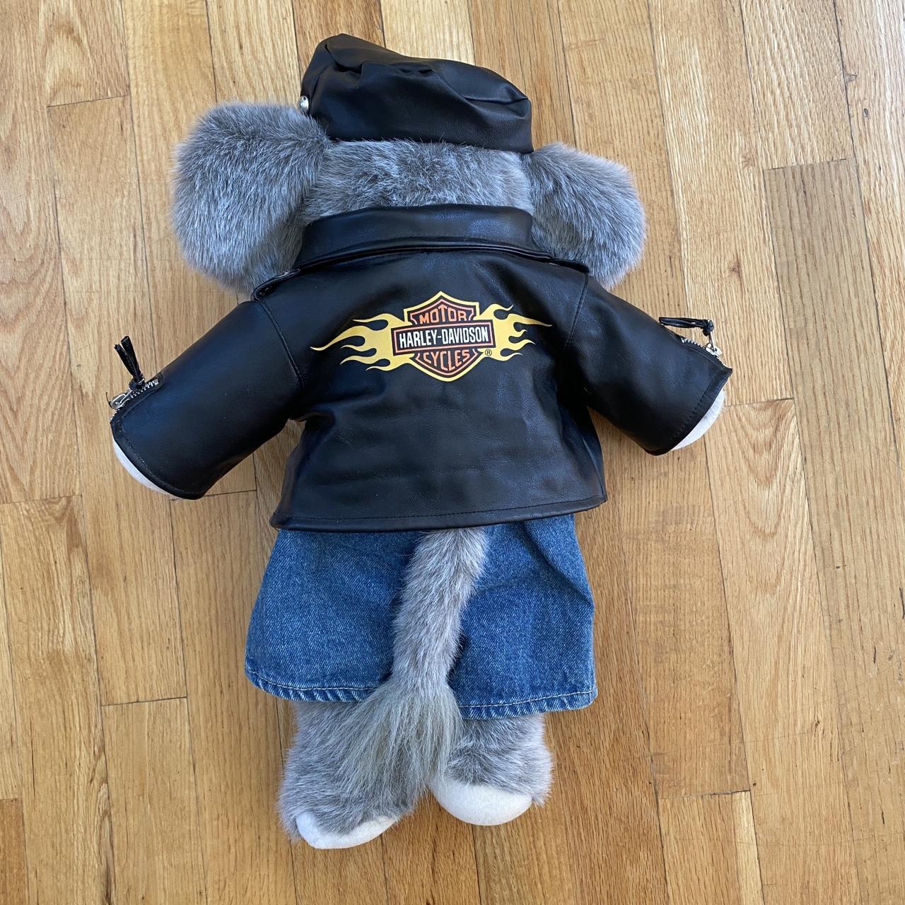 Vintage build a bear workshop elephant with harley... - Depop