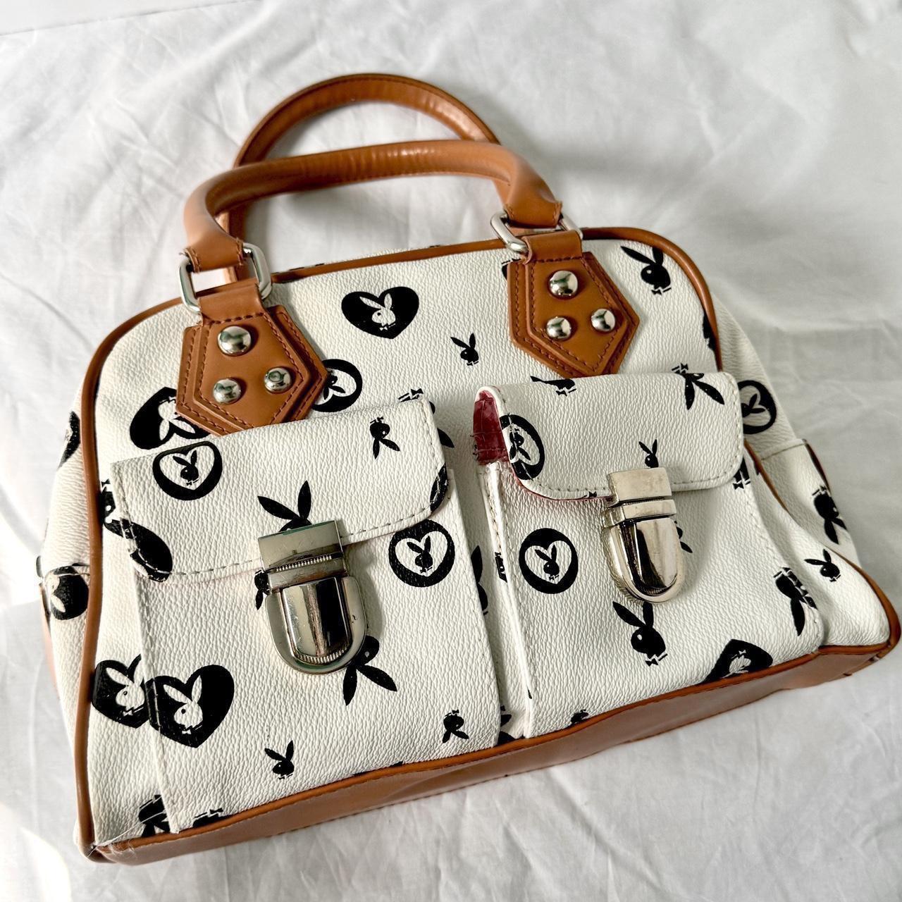 Playboy monogram Manhattan handbag Preloved... | Depop