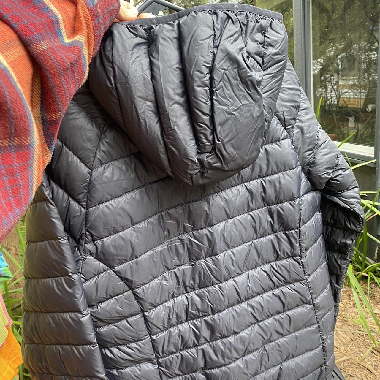 MacPac puffer jacket with hood. Compacts into size... - Depop