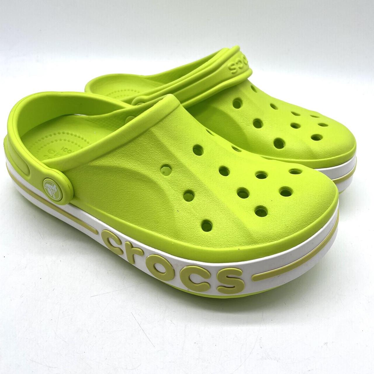 Crocs bayaband clog iconic comfort - 5 38 Lime green... - Depop