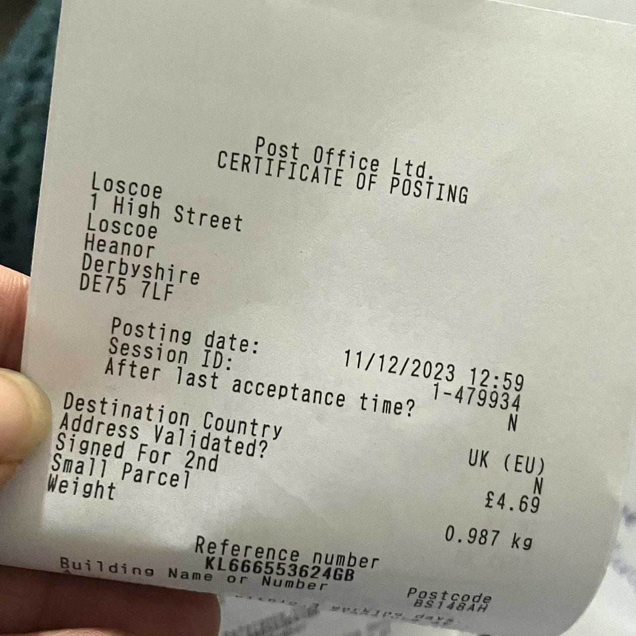 Private listing for @amgreat72 Tracking for the... - Depop