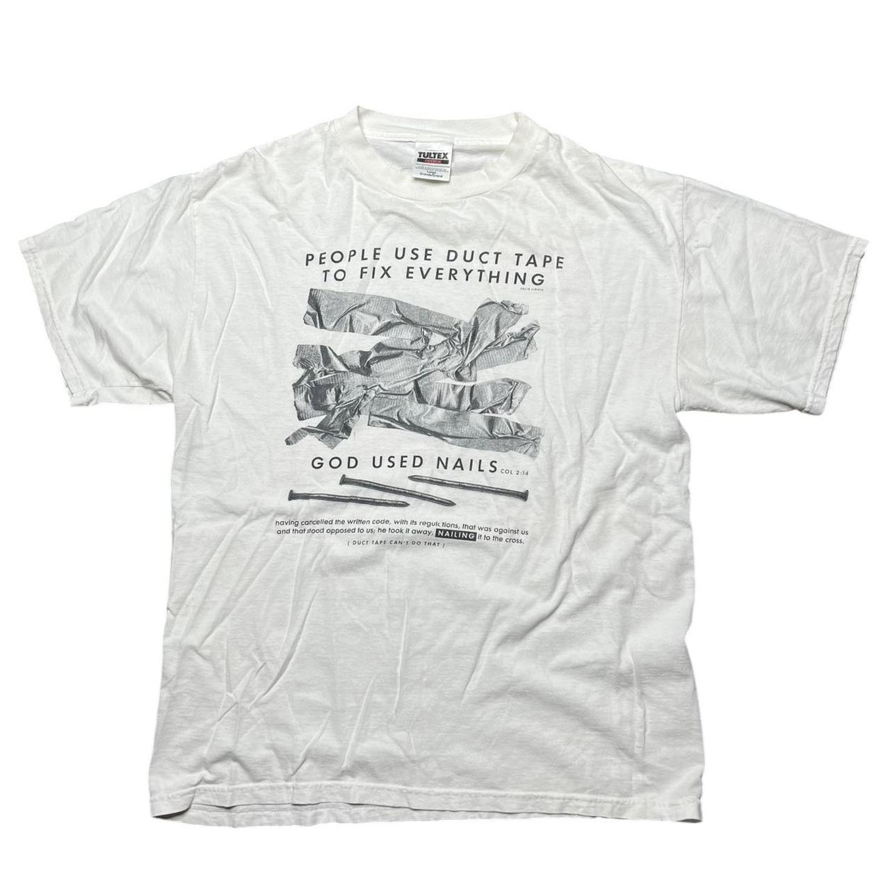 1990s Vintage “People using Duct Tape to fix... | Depop