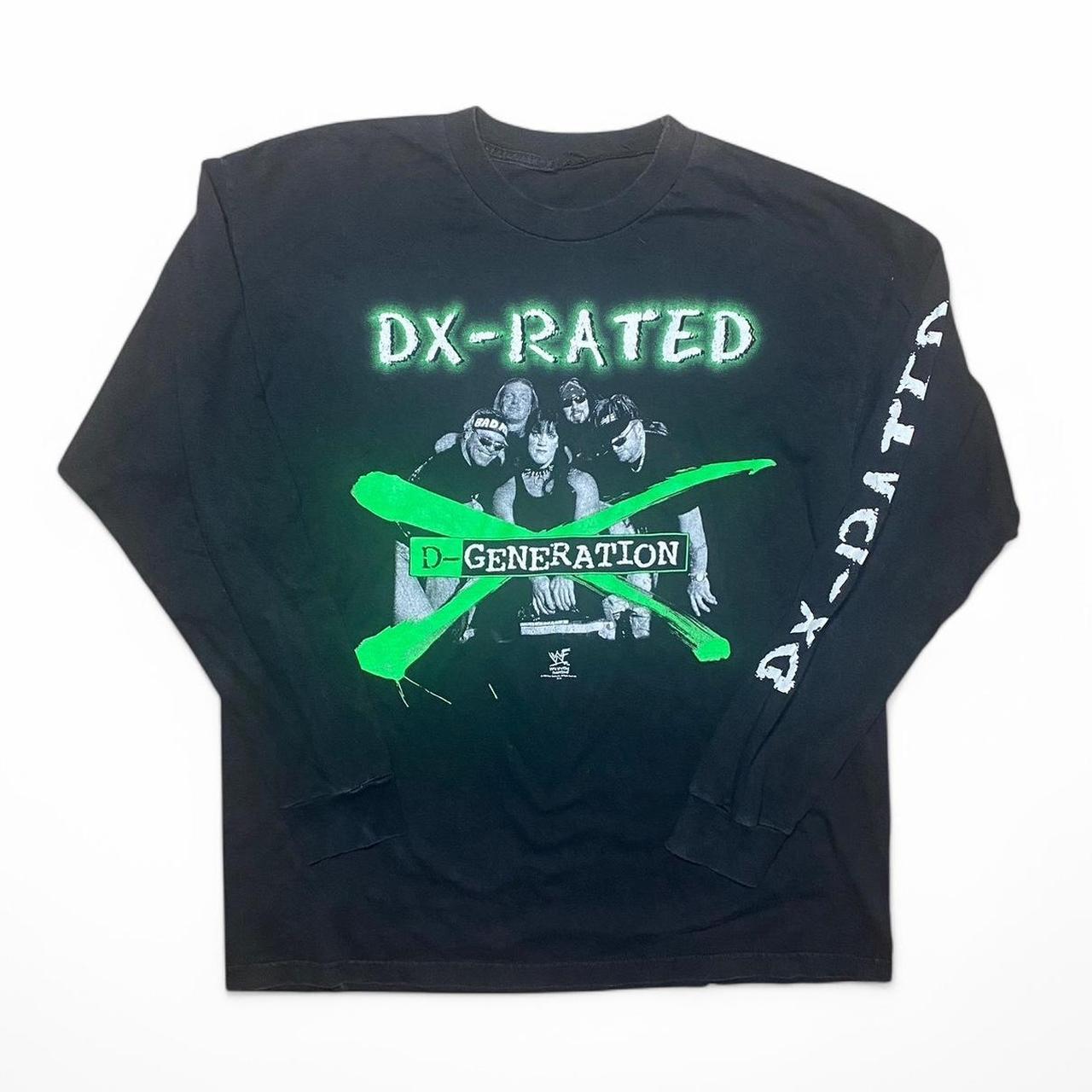 Vintage 1990s WWF WWE DX- Rated DX Generation... | Depop