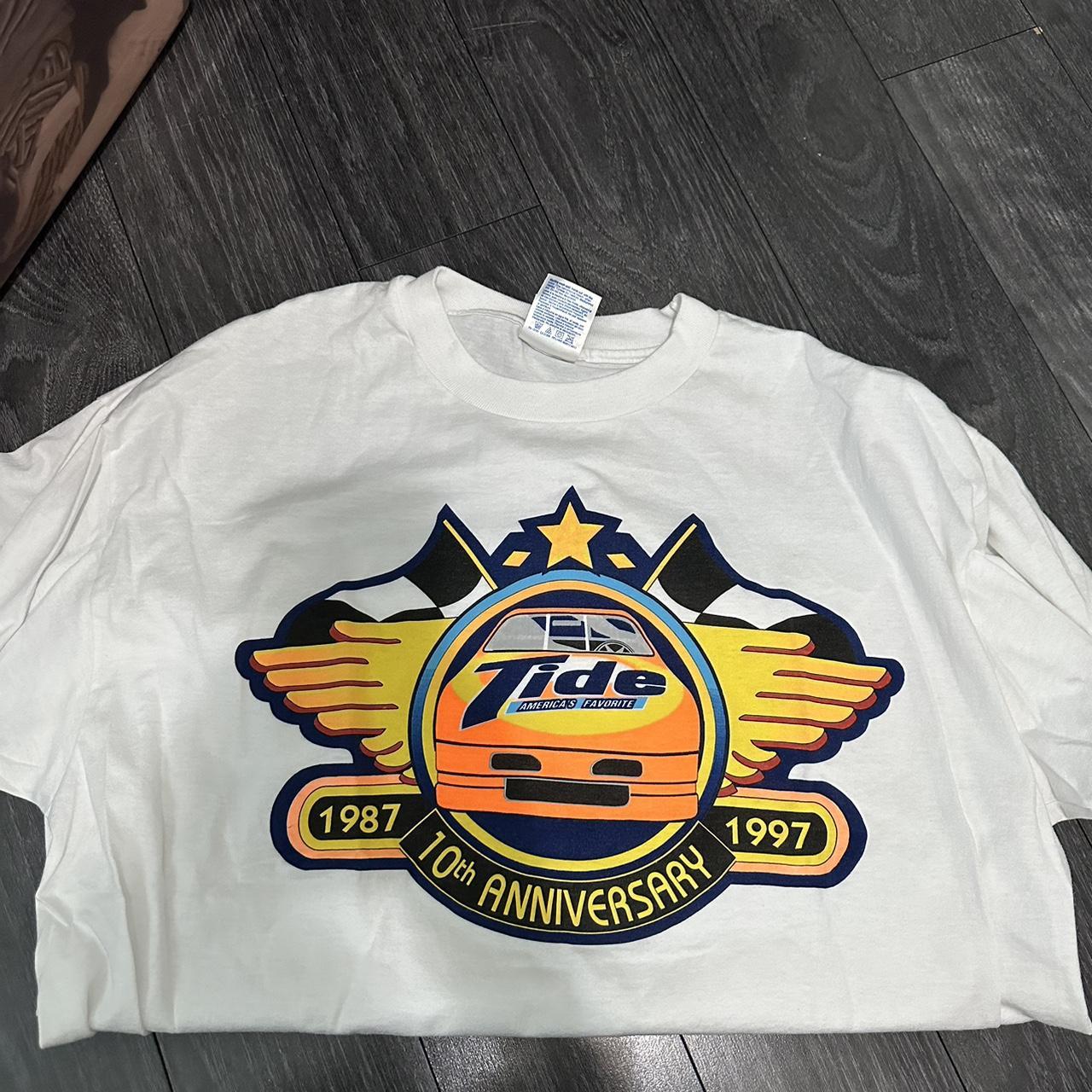 90s racing shirt - Depop