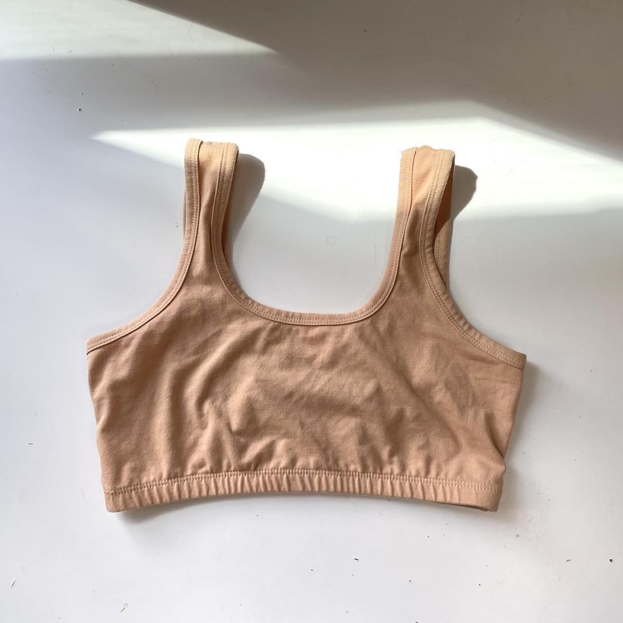 Arq Women's Tan Bra | Depop