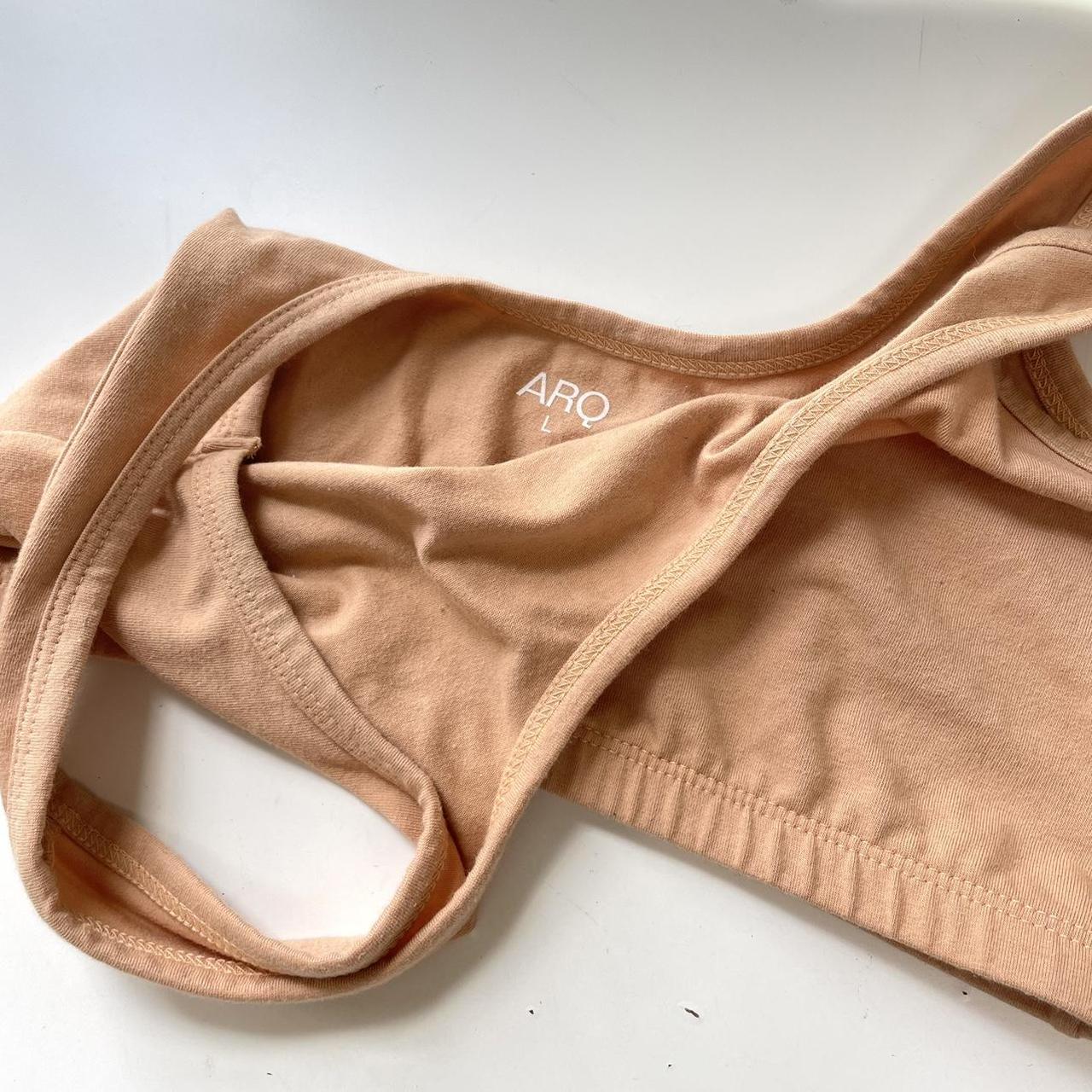 Arq Women's Tan Bra | Depop