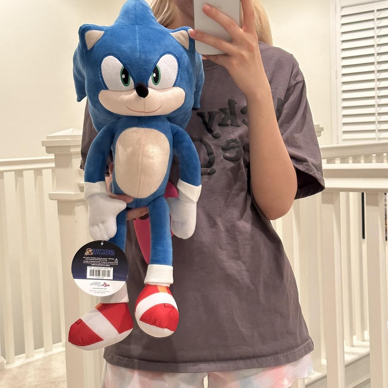 Brand New with tag. Massive Sonic The Hedgehog Plush... - Depop