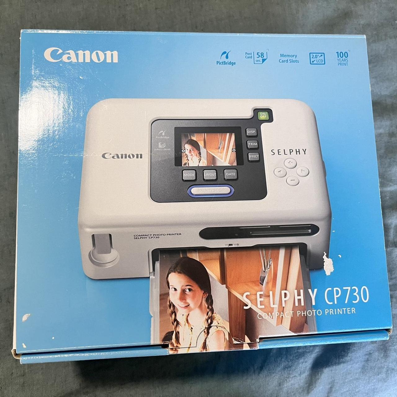 super cute vintage photo printer 📸👼 SELPHY CP730 -... | Depop