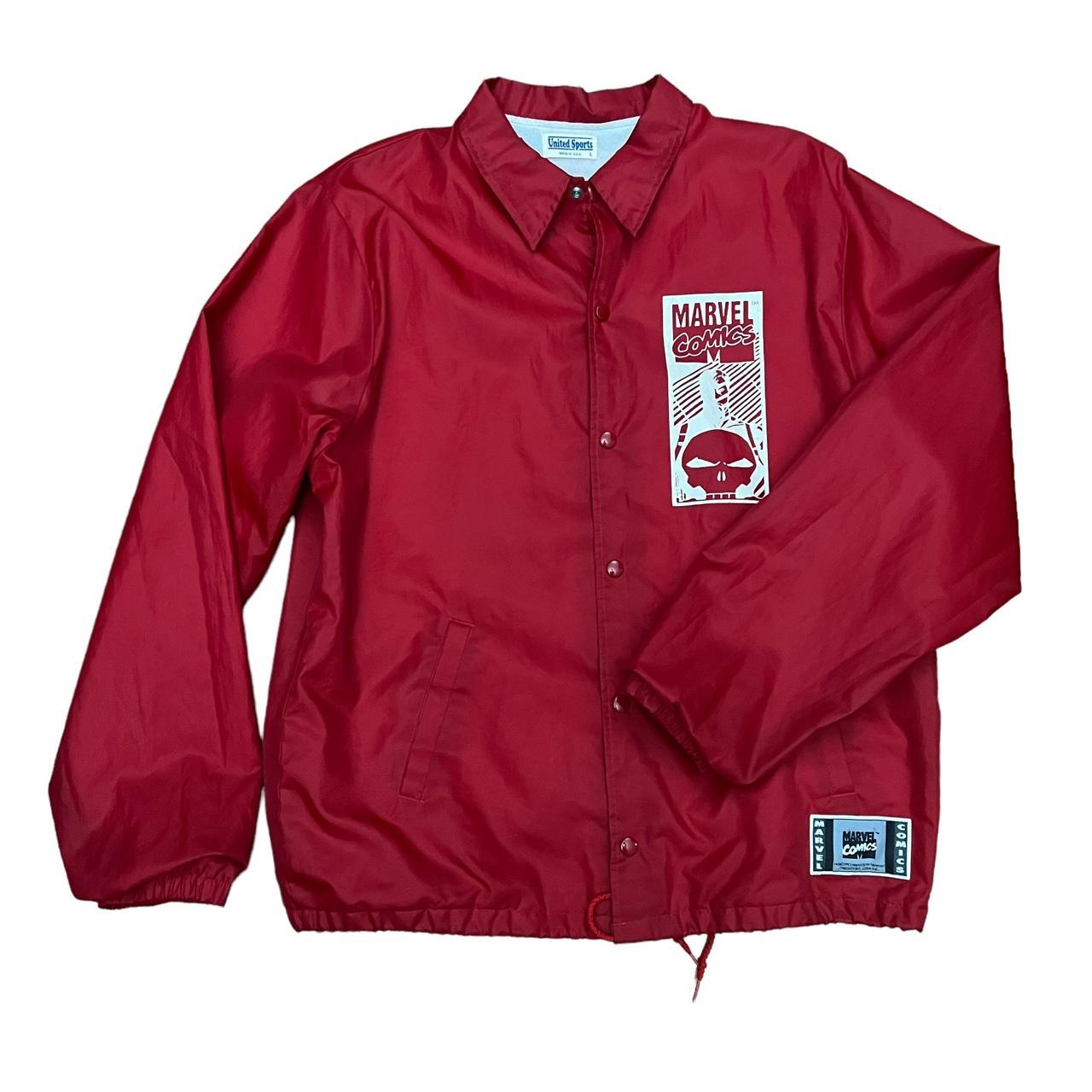 Marvel Punisher Jacket -100% Authentic | Dated |... - Depop