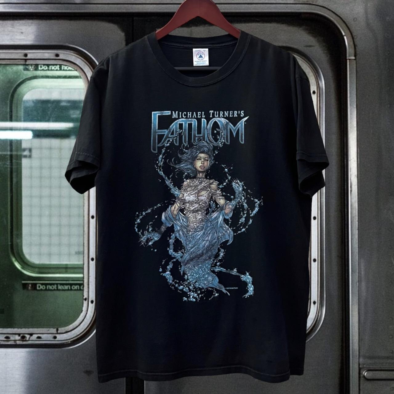 Fathom Authentic, dated 1994 under graphic. Art... - Depop