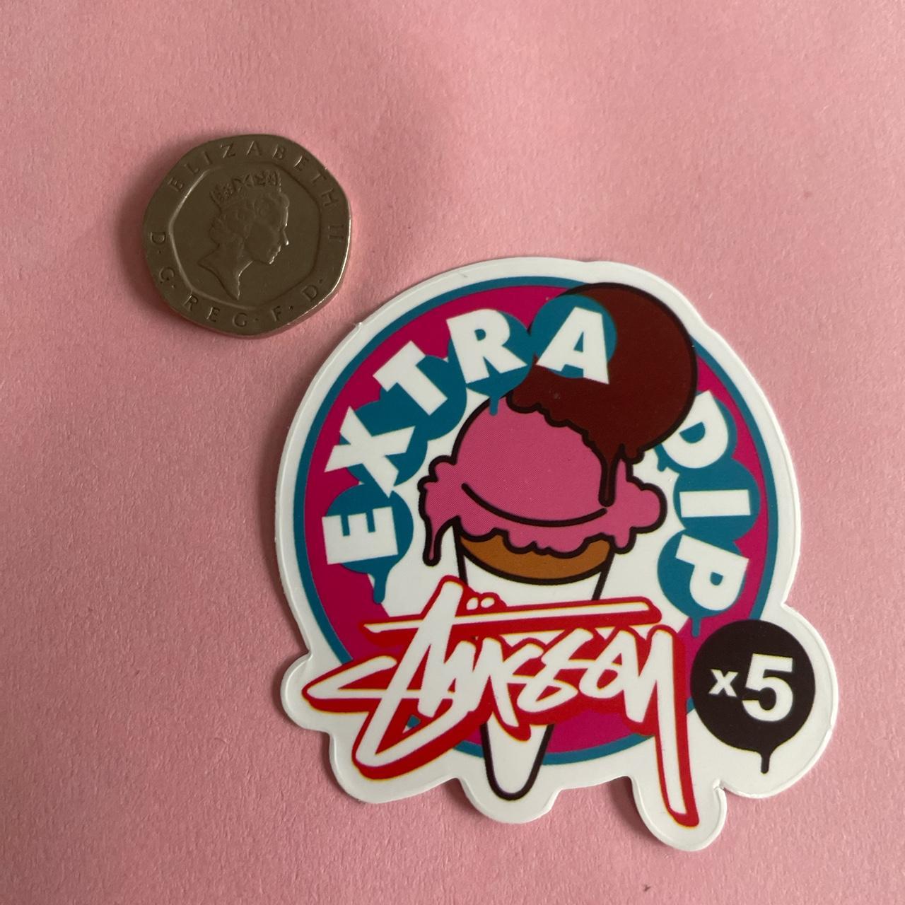 Stüssy sticker X1 (20p not included for size... - Depop